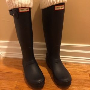 Hunter | Shoes | Hunter Boots With Socks | Poshmark